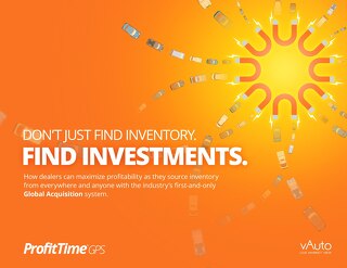 Find Inventory Investments eBook | ProfitTime GPS | vAuto